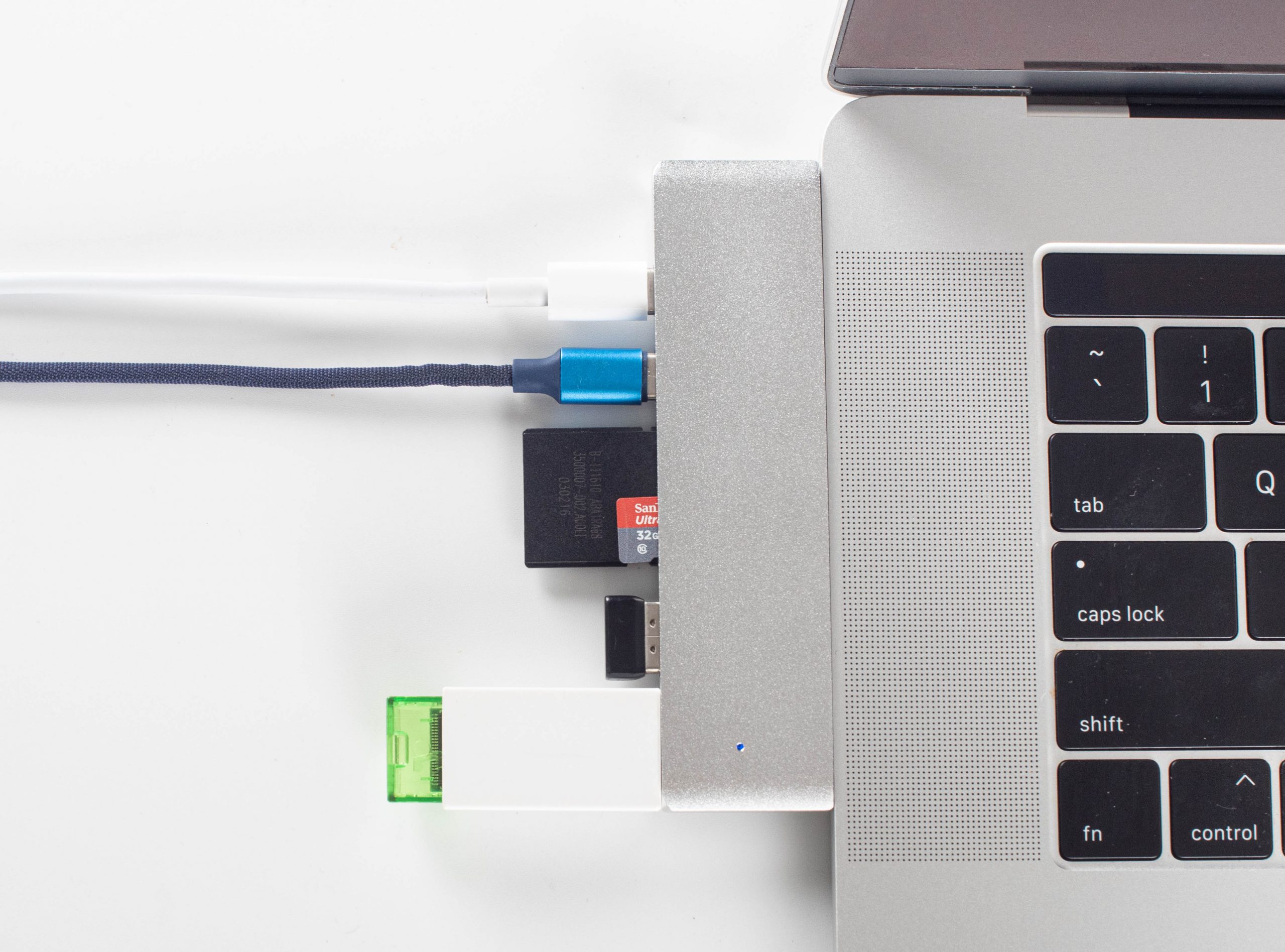 7-Port MacBook USB Hub - Silver - Firstmeditec