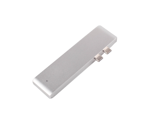 7-Port MacBook USB Hub - Silver - Firstmeditec